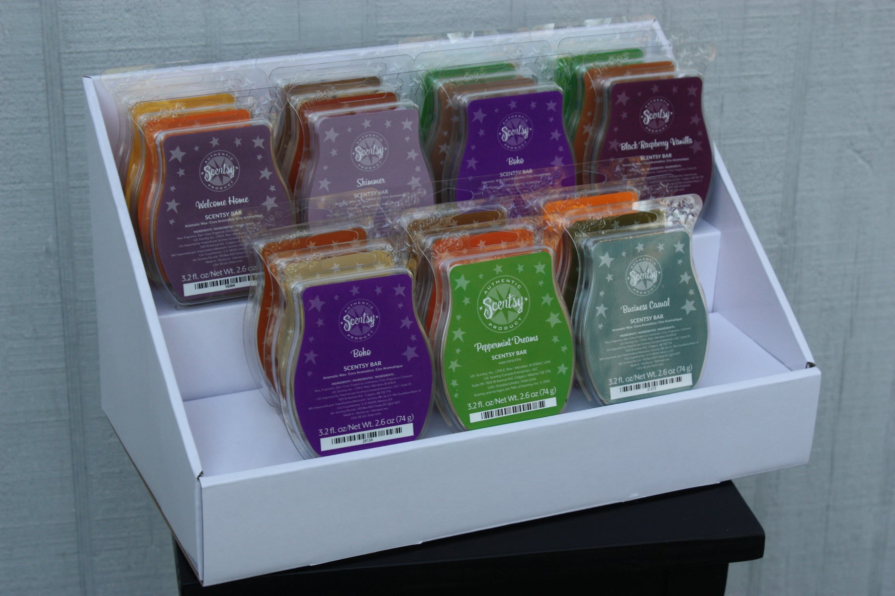 Cardboard Counter Display - Solid White – Stack Displays