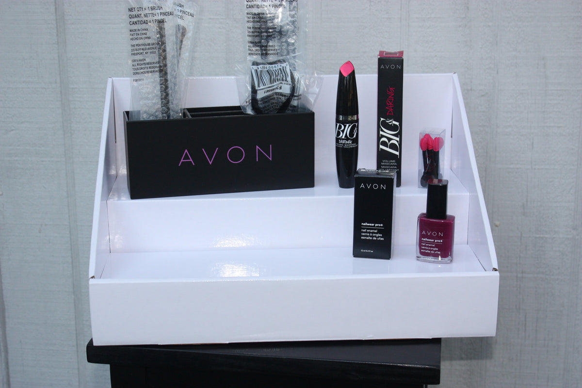 Cardboard Counter Display - Solid White – Stack Displays