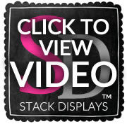 Cardboard Counter Display - Solid White – Stack Displays